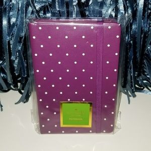 kate spade | Office | Kate Spade Plum Larabee Dot Medium Notebook ...